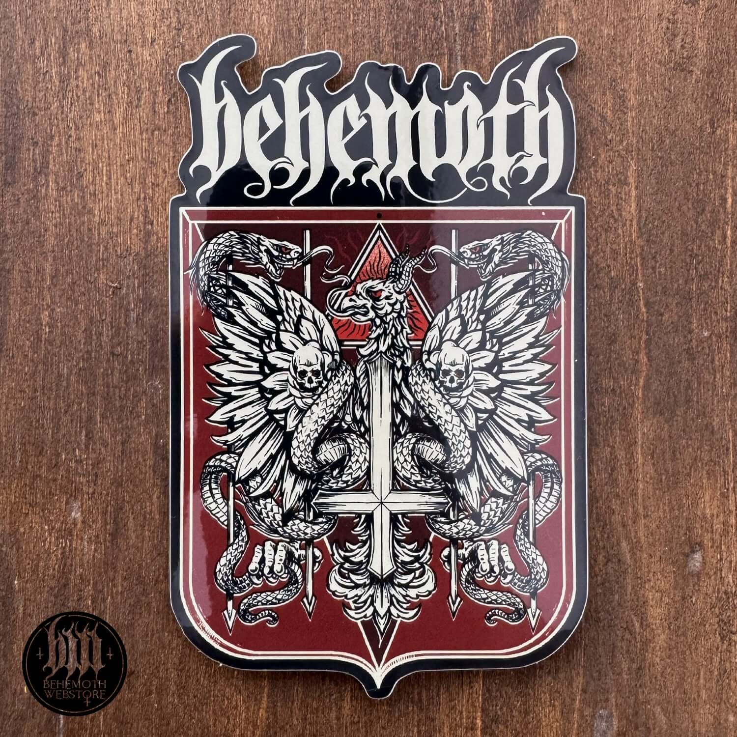 Behemoth Vinyl Sticker - Symbol of Freedom