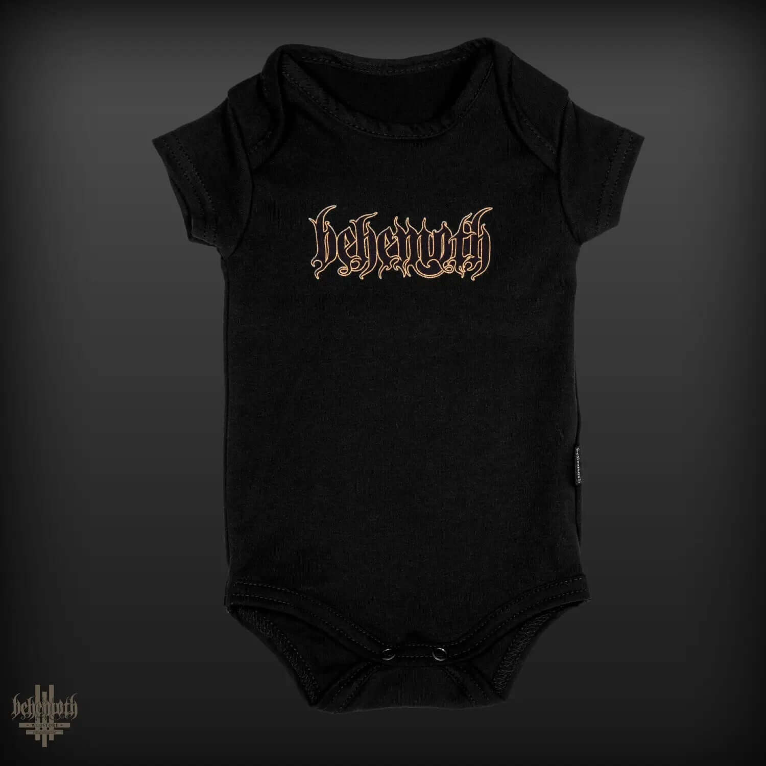 Behemoth 'Logo' baby onesie - short sleeves – Behemoth Webstore Worldwide