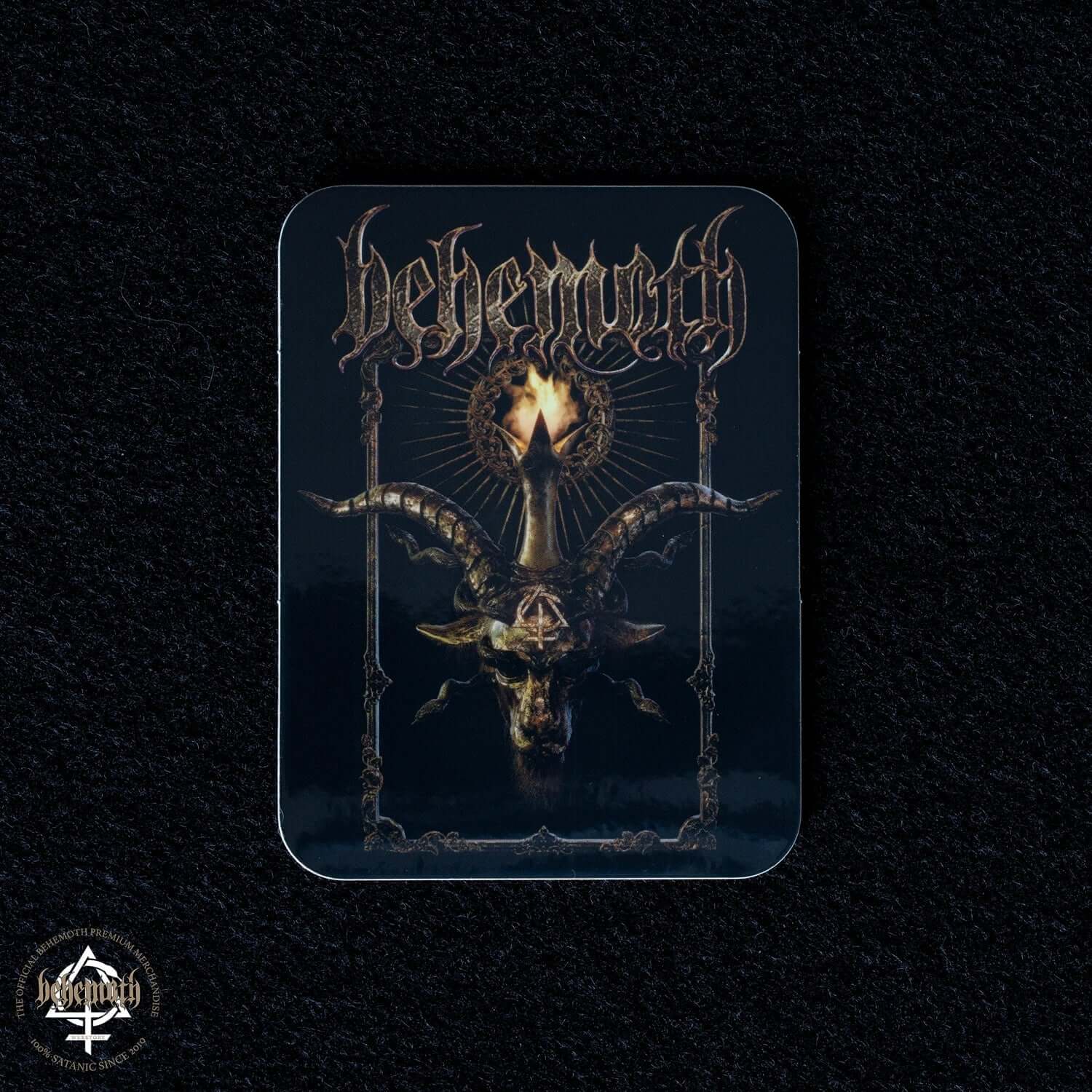 A Vinyl Sticker Behemoth 'Baphomet'