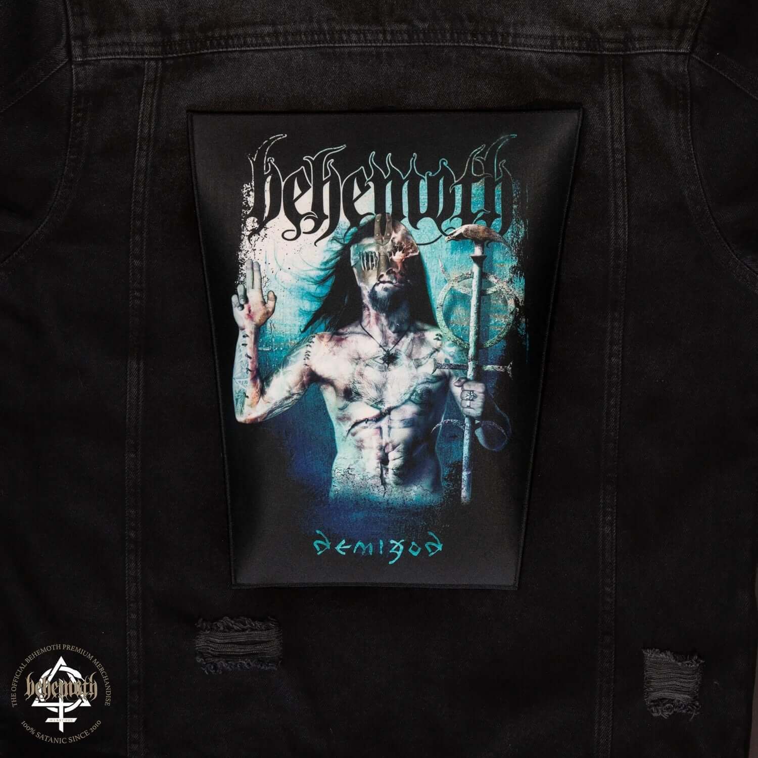 Behemoth 'Demigod' iron-on Backpatch – Behemoth Webstore Worldwide