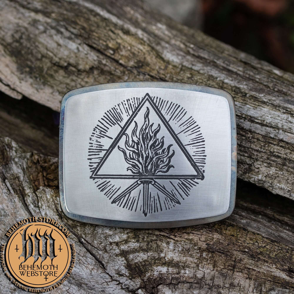 Behemoth 'The Unholy Trinity' Belt Buckle