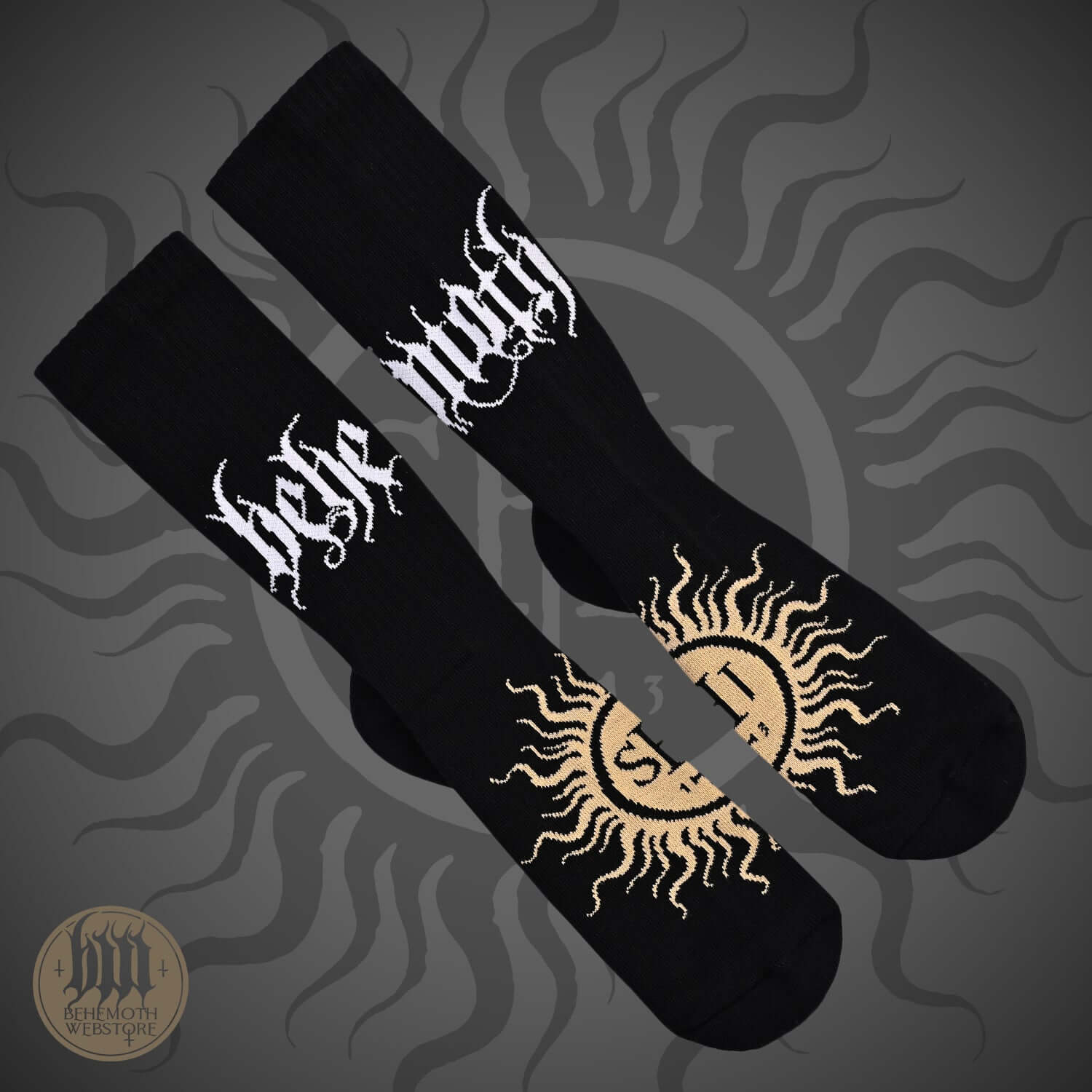 The Feet Ov God Behemoth Socks - Bold, Durable Style