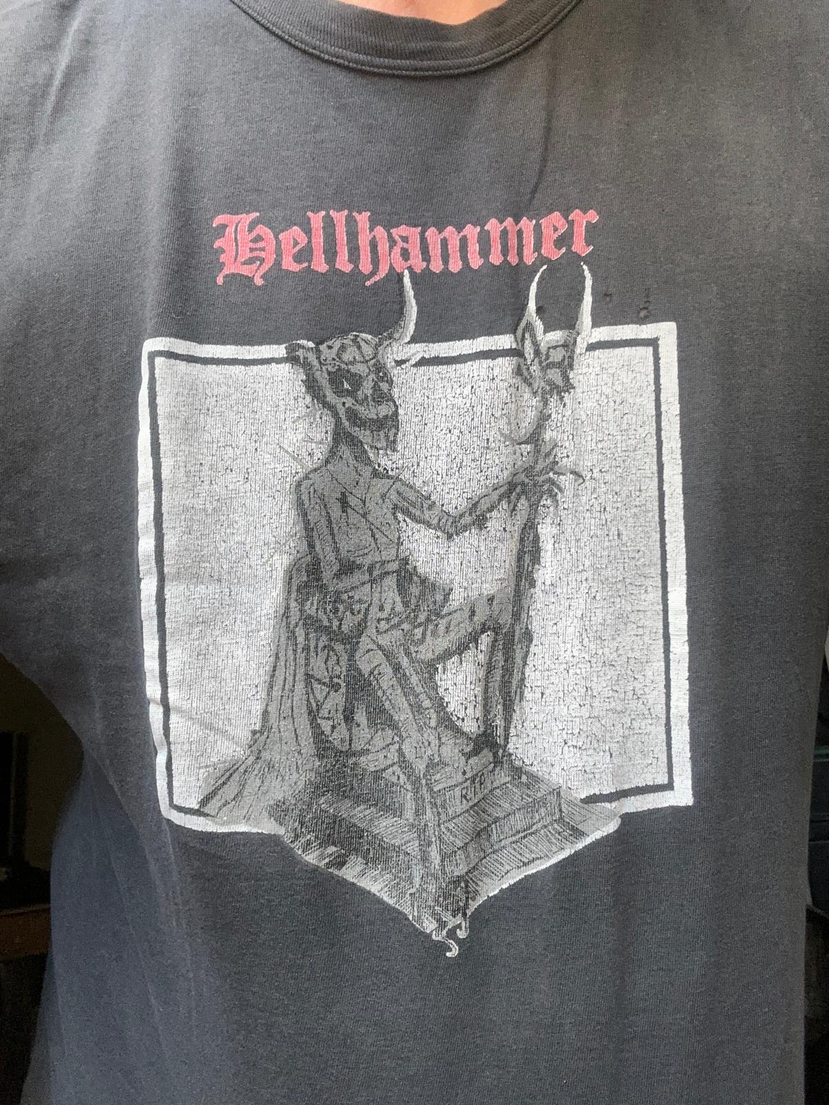 Vintage Hell – HELLHAMMER Apocalyptic Raids (Cut Off) Cut Off Shirt ...