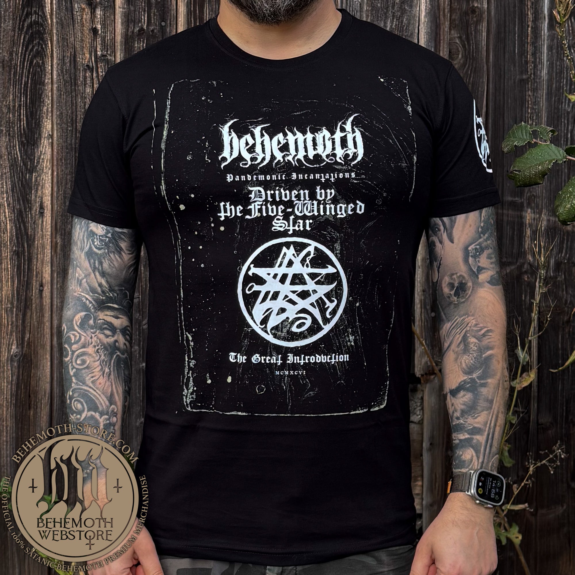 Behemoth – The Great Introduction T-Shirt | Pandemonic Incantations Reissue