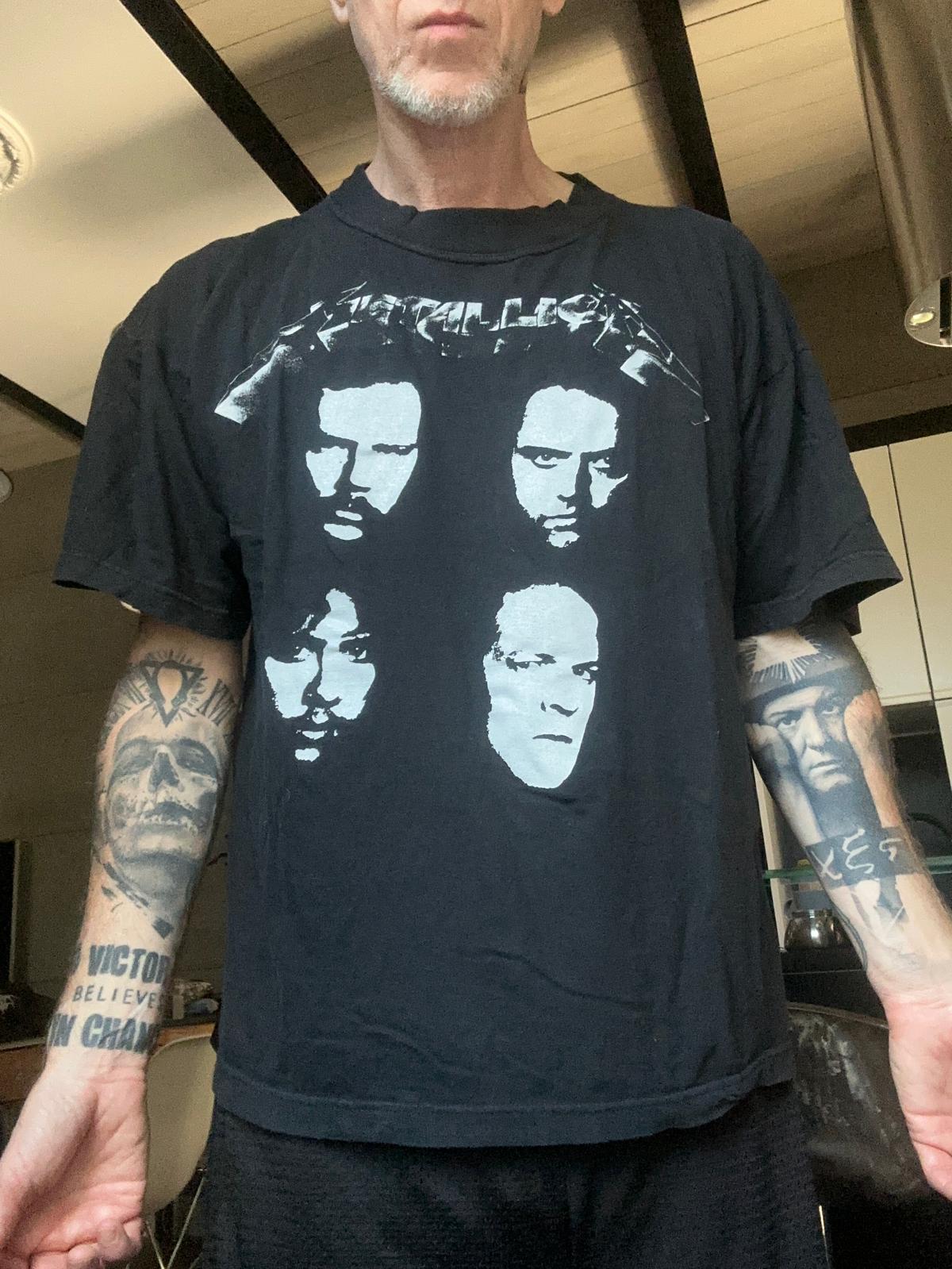 Vintage Hell – METALLICA Black Album Era T-Shirt | Behemoth Webstore